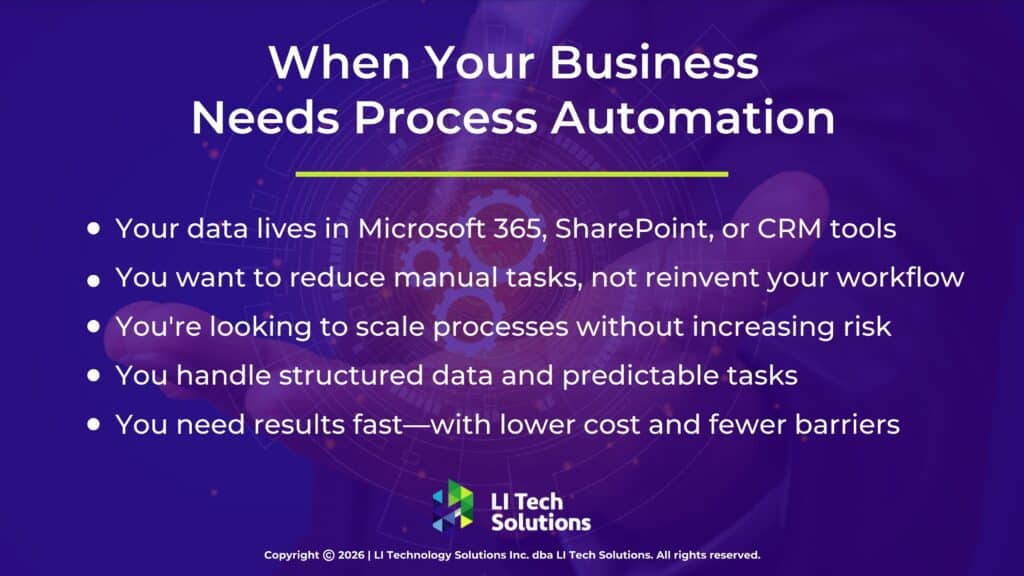 AI vs. Process Automation: What Your Business Actually Needs